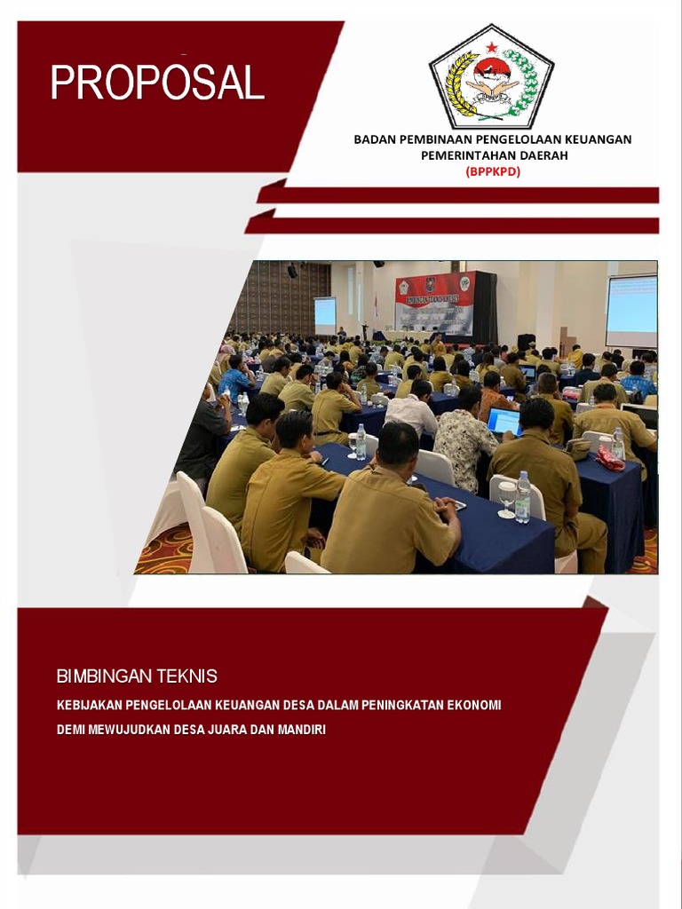 Proposal Bimtek Desa Mandiri Bali | PDF