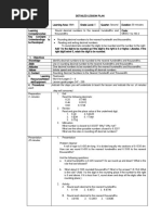 Rounding Decimals Lesson Plan | PDF | Rounding | Lesson Plan