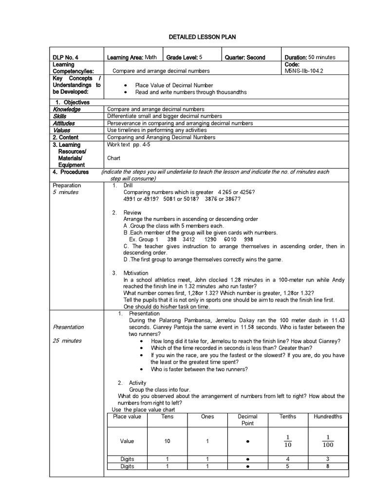 dlp4 Math5q2 | Download Free PDF | Communication | Cognitive Science