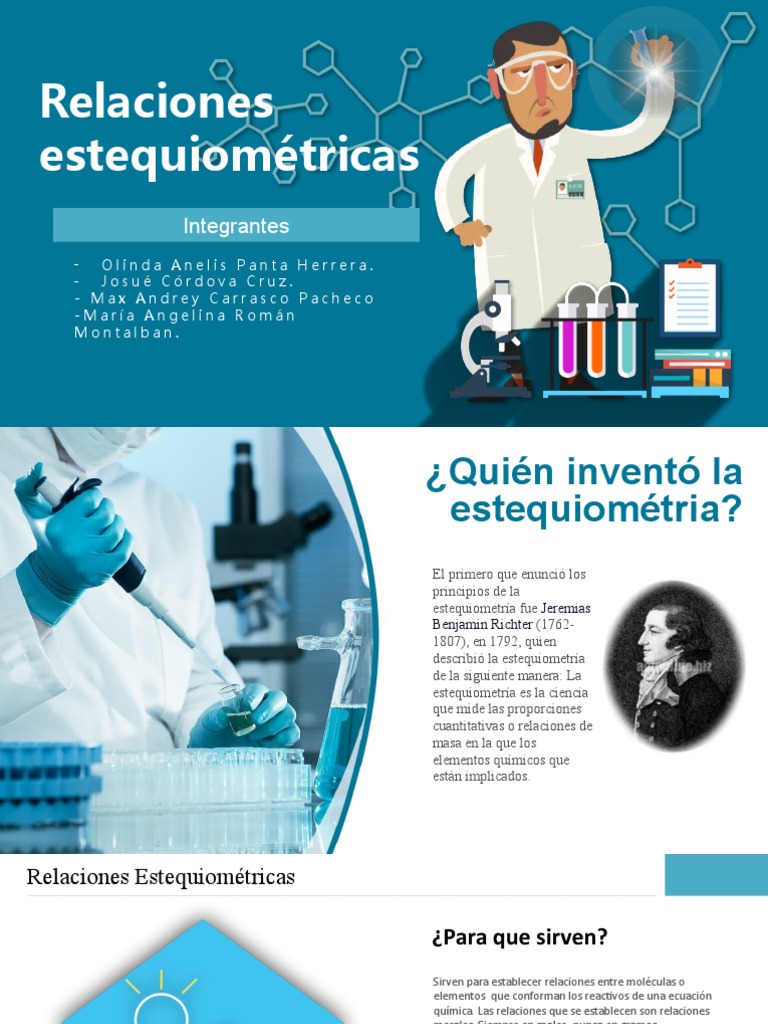 Química Plantilla PowerPoint | PDF