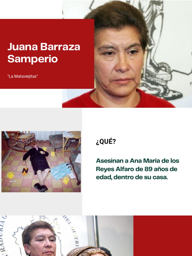 Juana Barraza | PDF