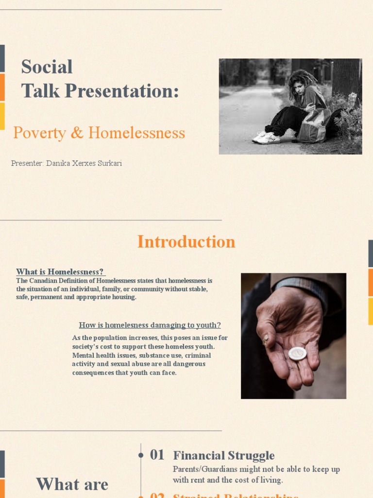 Danika Surkari - Social Issues - Poverty and Homelessness | PDF | Cost ...