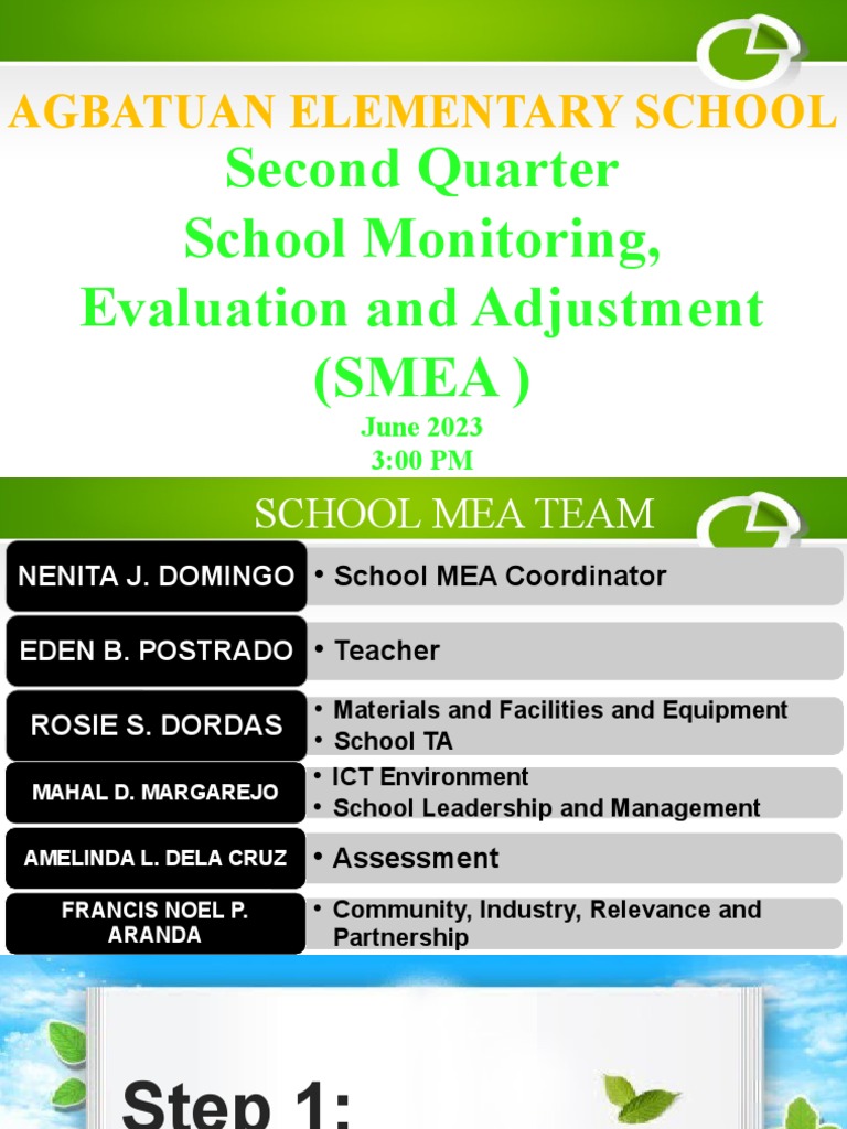 Second Quarter Smea 2023 | PDF | Kindergarten