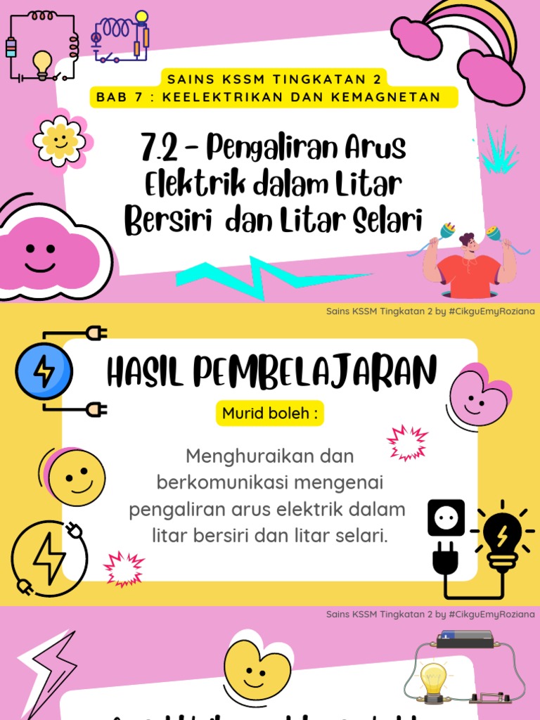 7 2 Pengaliran Arus Elektrik Dalam Litar Bersiri Dan Litar Selari | PDF