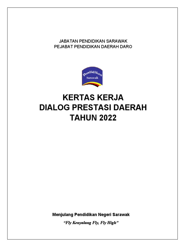Contoh Kertas kerja DP 2022 | PDF