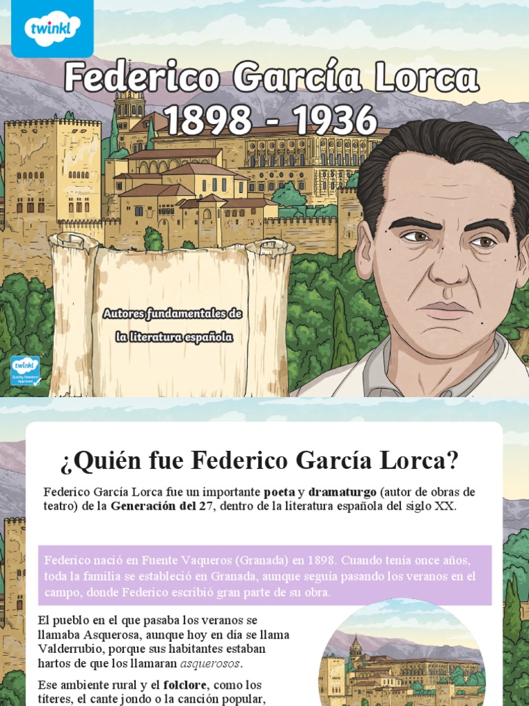 Biografia Federico García Lorca | PDF