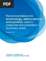 Abbreviations - Do Not Use - IsMP | PDF | Intravenous Therapy | Pharmacy