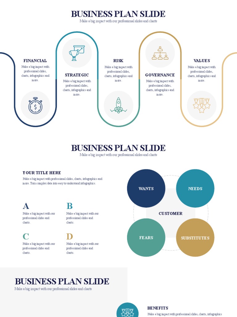 Business Continuity Plan Infographic Presentation Blue Variant | PDF