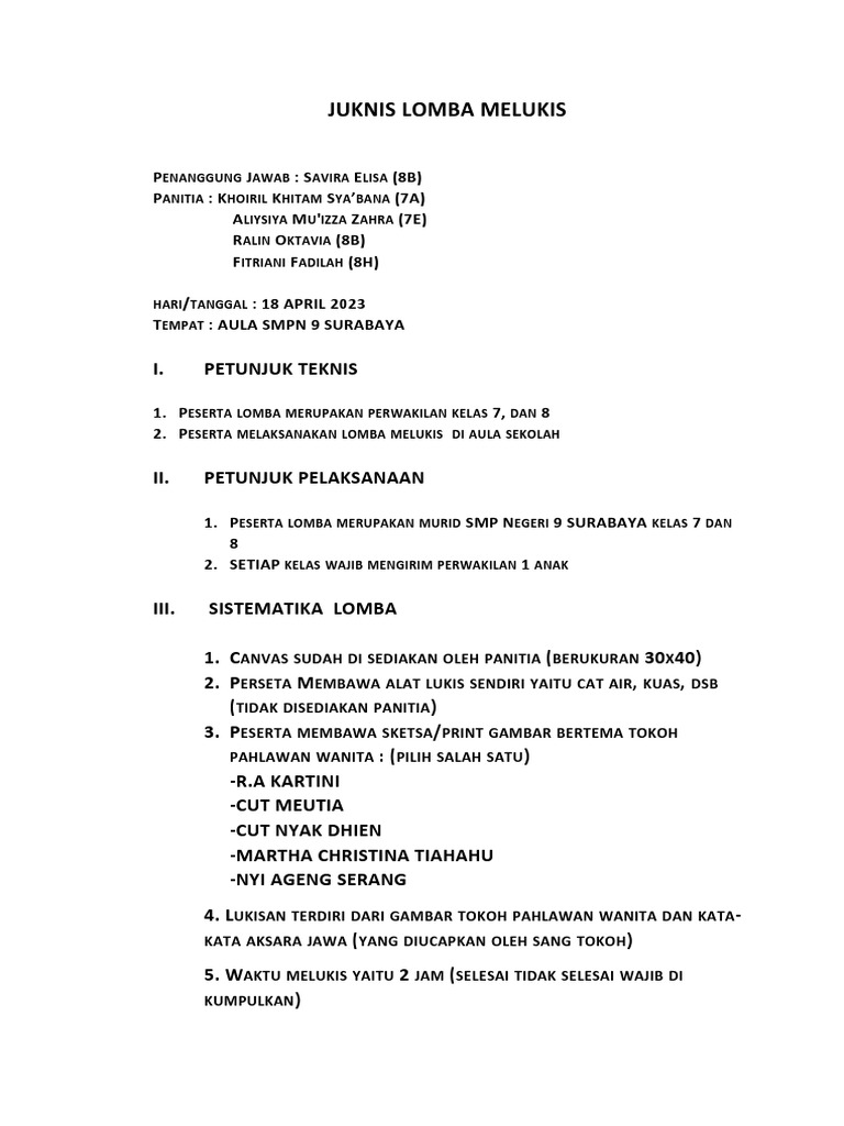 JUKNIS MELUKIS | PDF