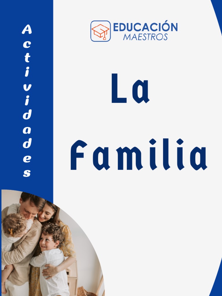 Fichas para Trabajar La Familia - Actividades para Aniños PDF - EDUCACION MAESTROS | PDF