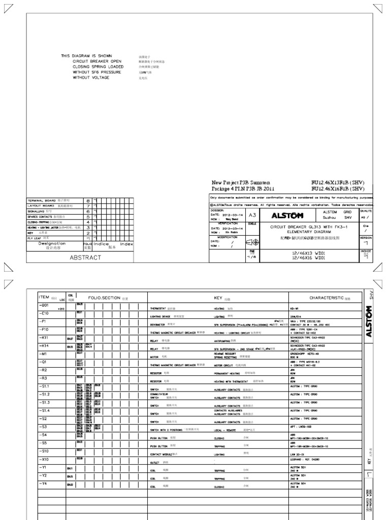 Asbuilt CB Areva Drawing Line Ranomuut 1 | PDF