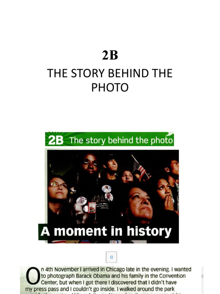 2b The Story Behind The Photo | PDF