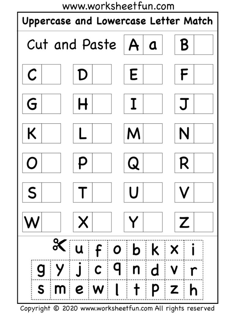 Wfun20 Uppercase Lowercase T4 2 | PDF
