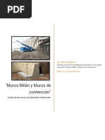Muro Encribado: Estructura y Ventajas | PDF