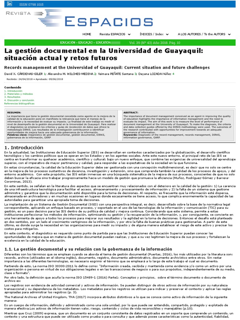 Gestión Documental | PDF | Gestión de registros | Información
