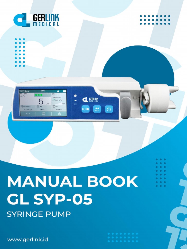 Panduan Penggunaan Syringe Pump GL SYP-05 | PDF