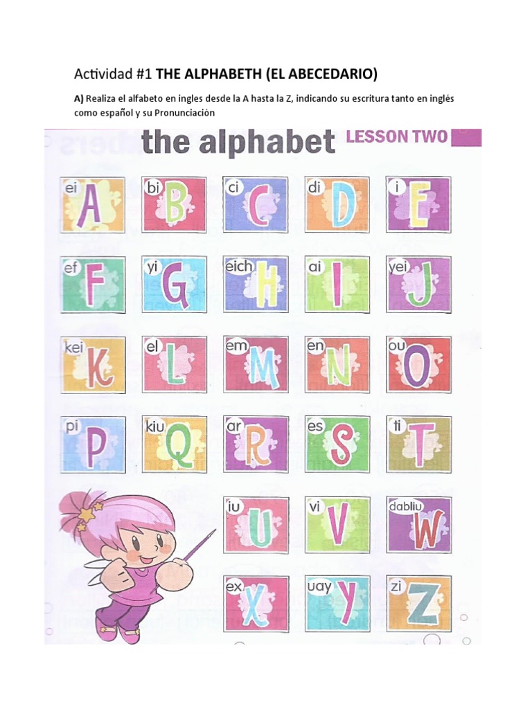 Abecedario, Numero y Saludos | PDF