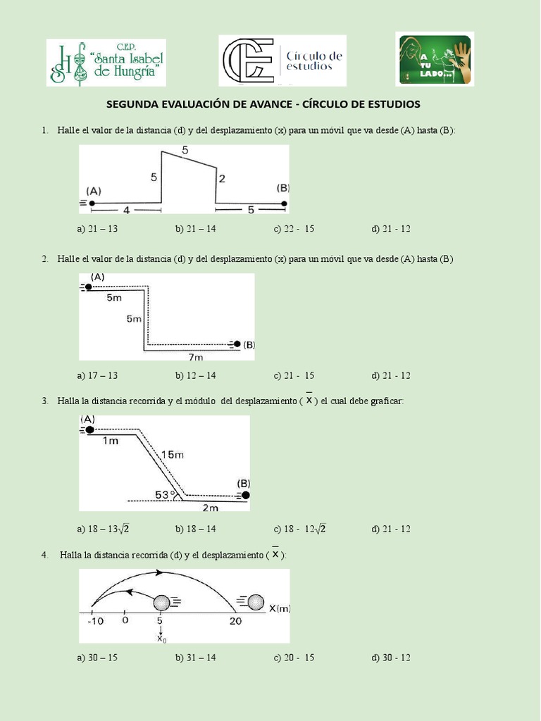 Segunda Prueba de Avance - Círculo de Estudios.docx (1) | PDF ...