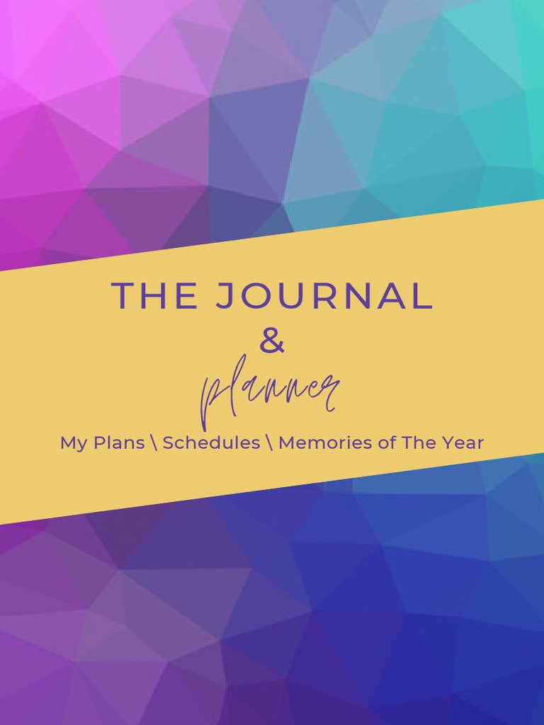 2023 Journal Planner and Calendar | PDF