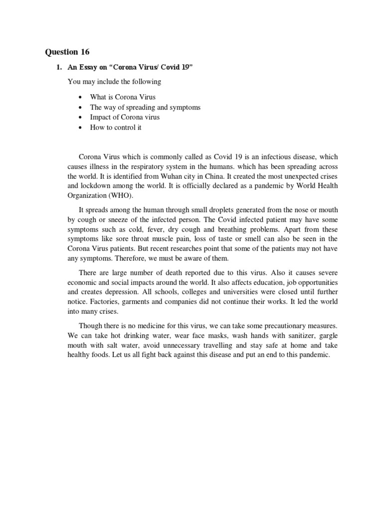 Model-OL-exam-English-essays-topics-2022 | PDF | Pollution | Natural ...