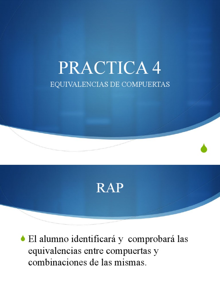 Practica4 Equivalencias | PDF