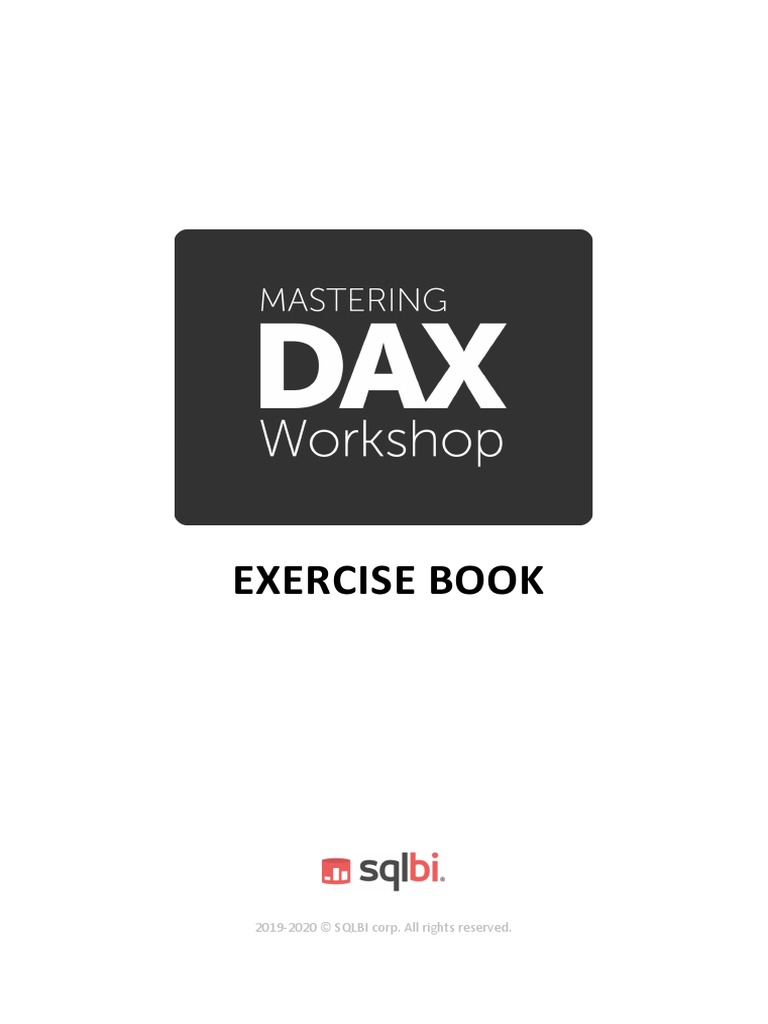 Mastering DAX Exercises | PDF | Percentage | Discounting