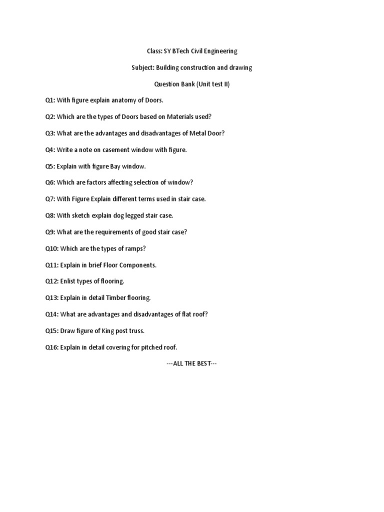 BCD Unit Test II Question Bank | PDF BCD Unit Test II Question Bank | PDF