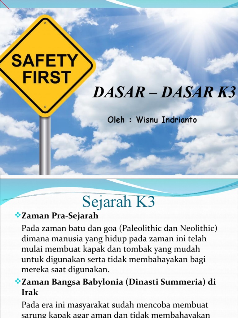 Pak Wisnu - Dasar K3 | PDF