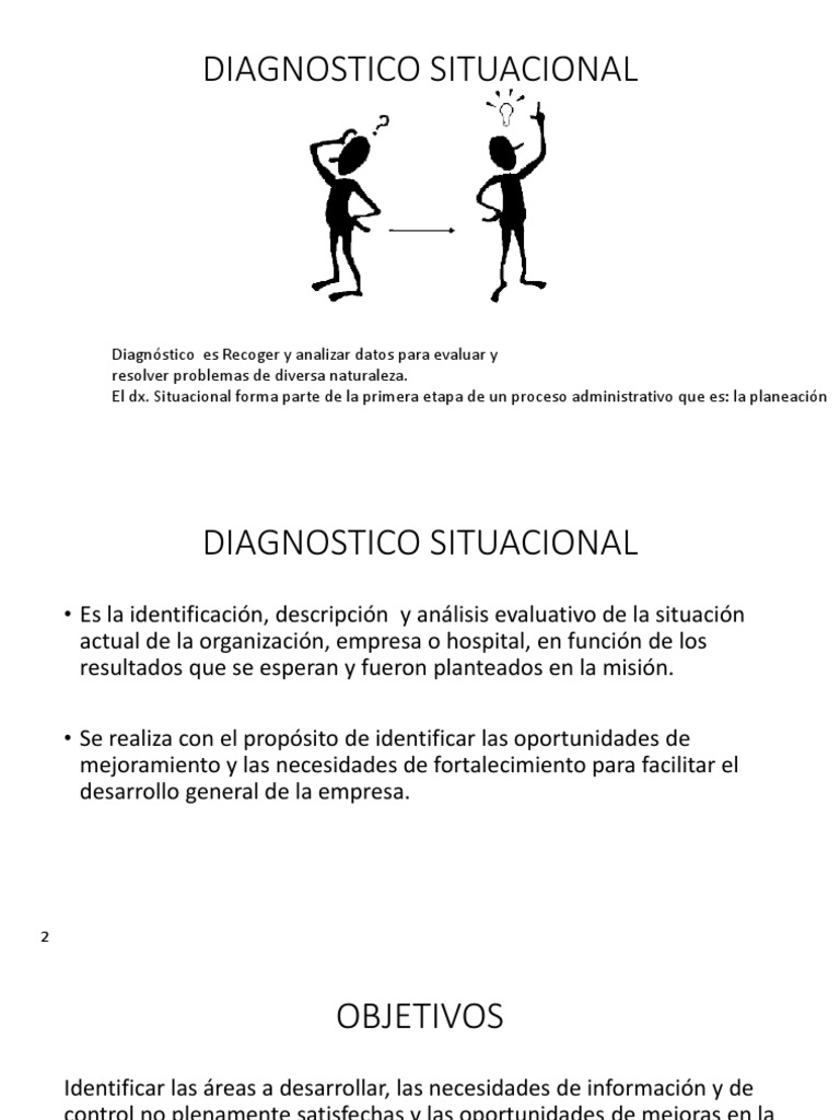 Diagnostico Situacional | PDF