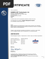 As9100 QMS Standard | PDF | Audit | Quality Management System