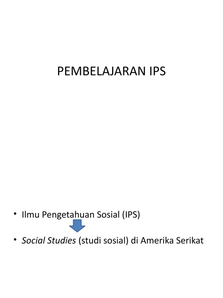 Pembelajaran Ips | PDF