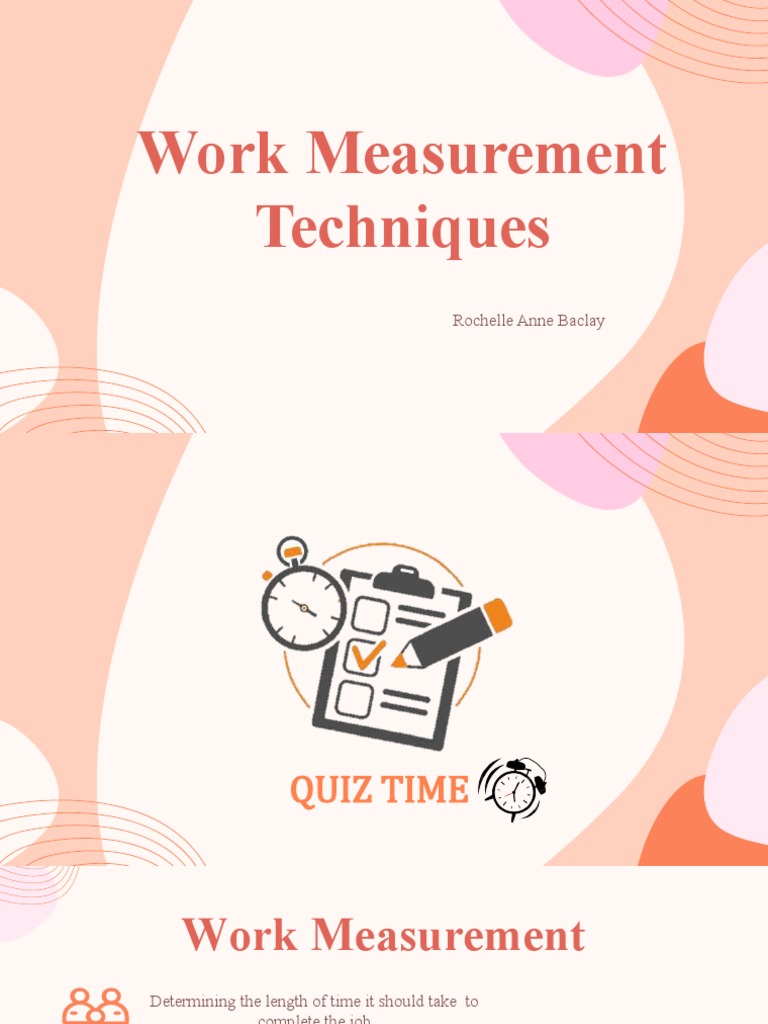 7.work Measurement Techniques | PDF | Standard Deviation | Accuracy And ...