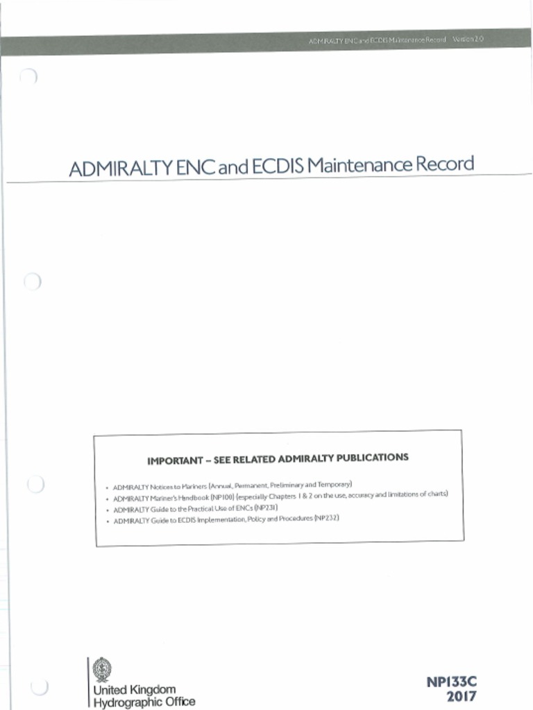 NP133C - ENC Maintenance Record | PDF