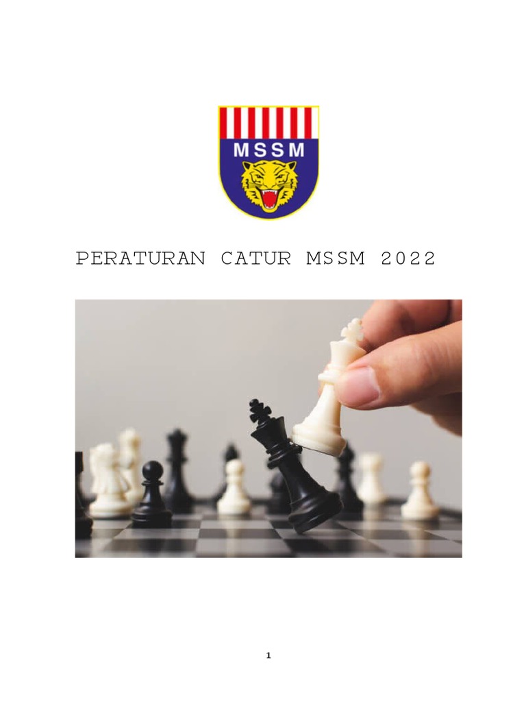 PERATURAN CATUR MSSM 2022 | PDF