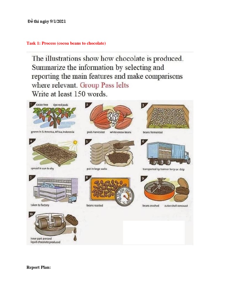 Chocolate Production Process Overview | PDF