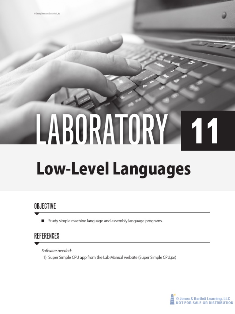 Lab11 Manual | PDF | Assembly Language | Office Equipment