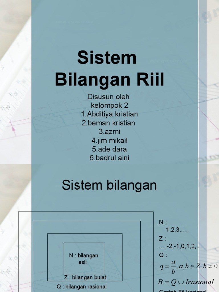 Sistem Bilangan Riil | PDF