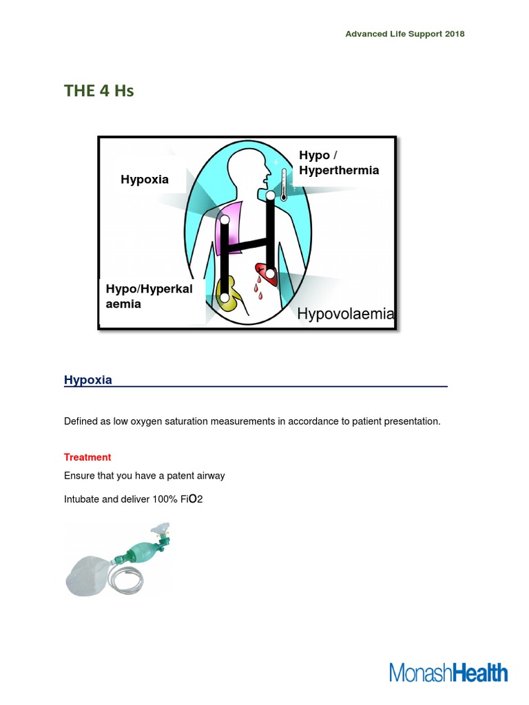 4Hs 4Ts | PDF | Heart | Thrombus