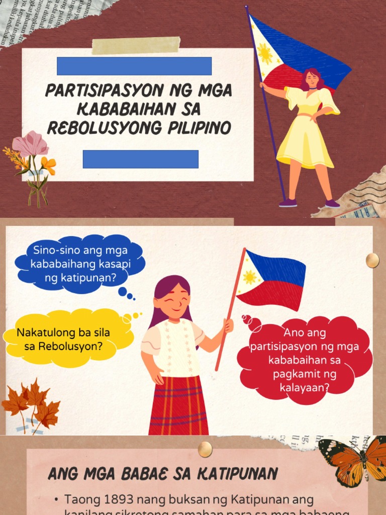 Ang Kababaihan Sa Katipunan | PDF