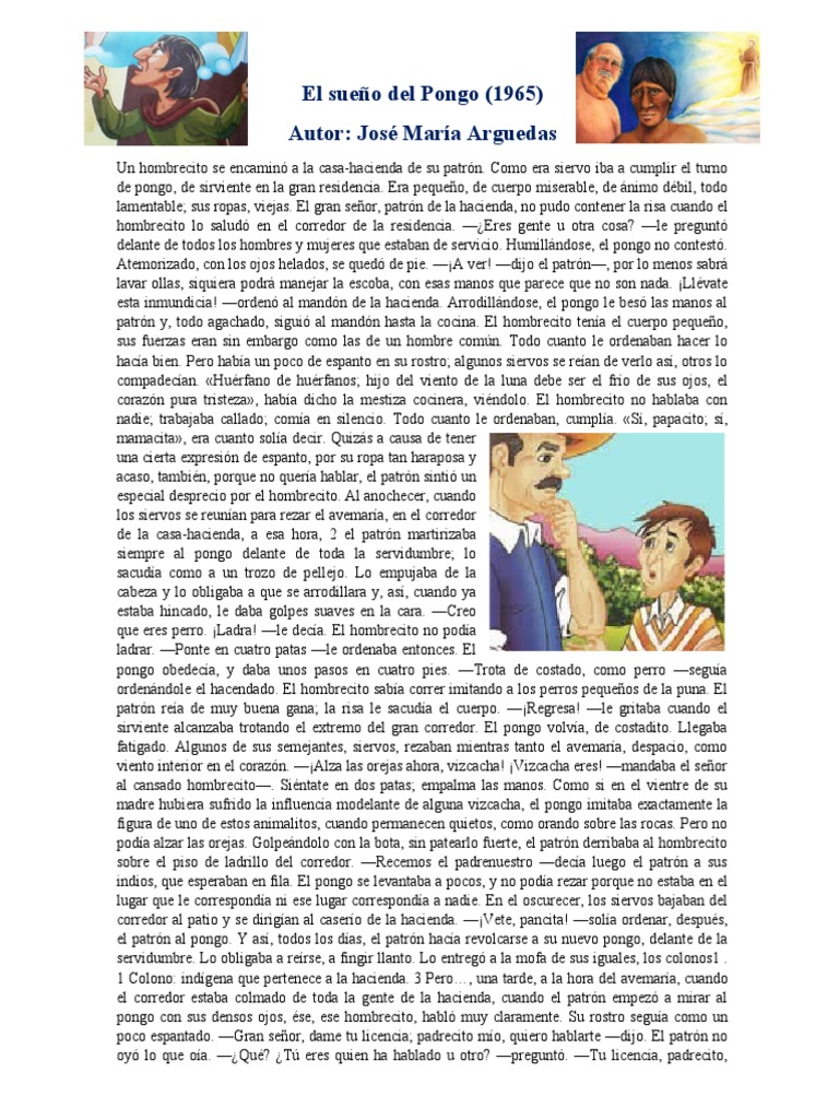 El Sueño Del Pongo | PDF