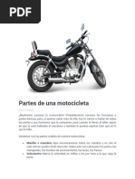 Partes esenciales de una motocicleta | PDF | Motocicleta | Partes de ...