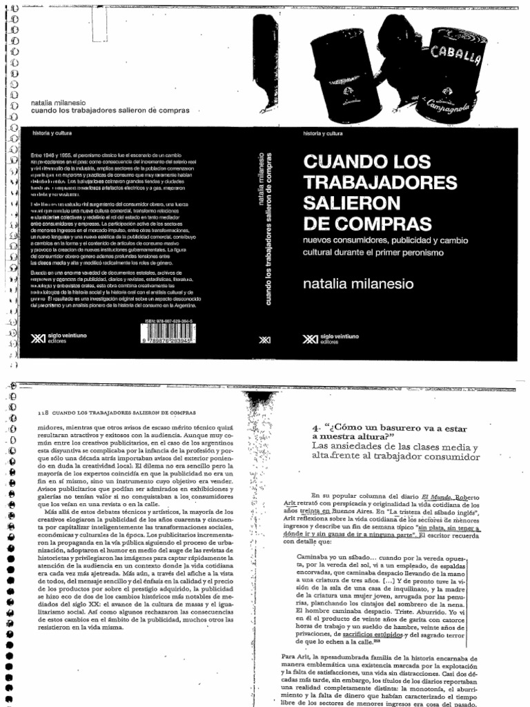 Milanesio, N. Cuando Los Trabajadores Salieron de Compras | PDF