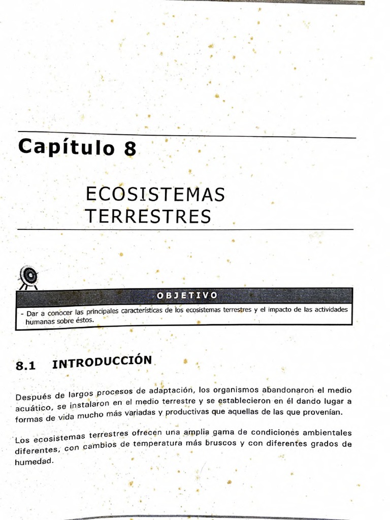 Ecosistemas Terrestres | PDF | Suelo | Atmósfera