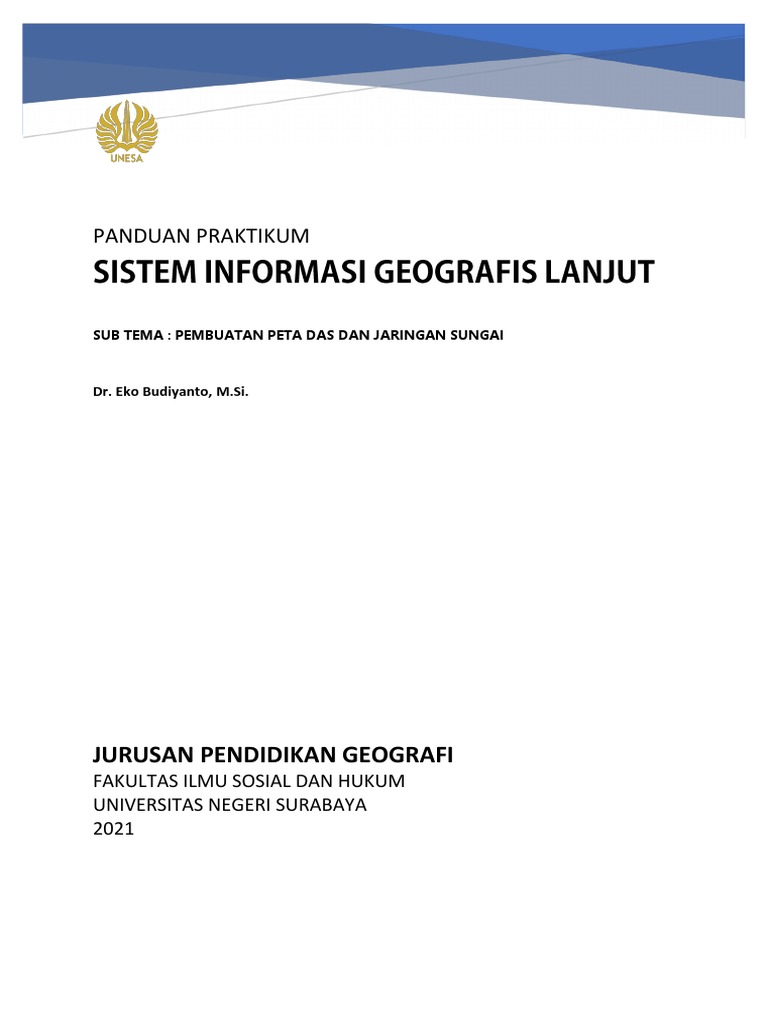 Pembuatan Peta DAS dan Jaringan Sungai | PDF