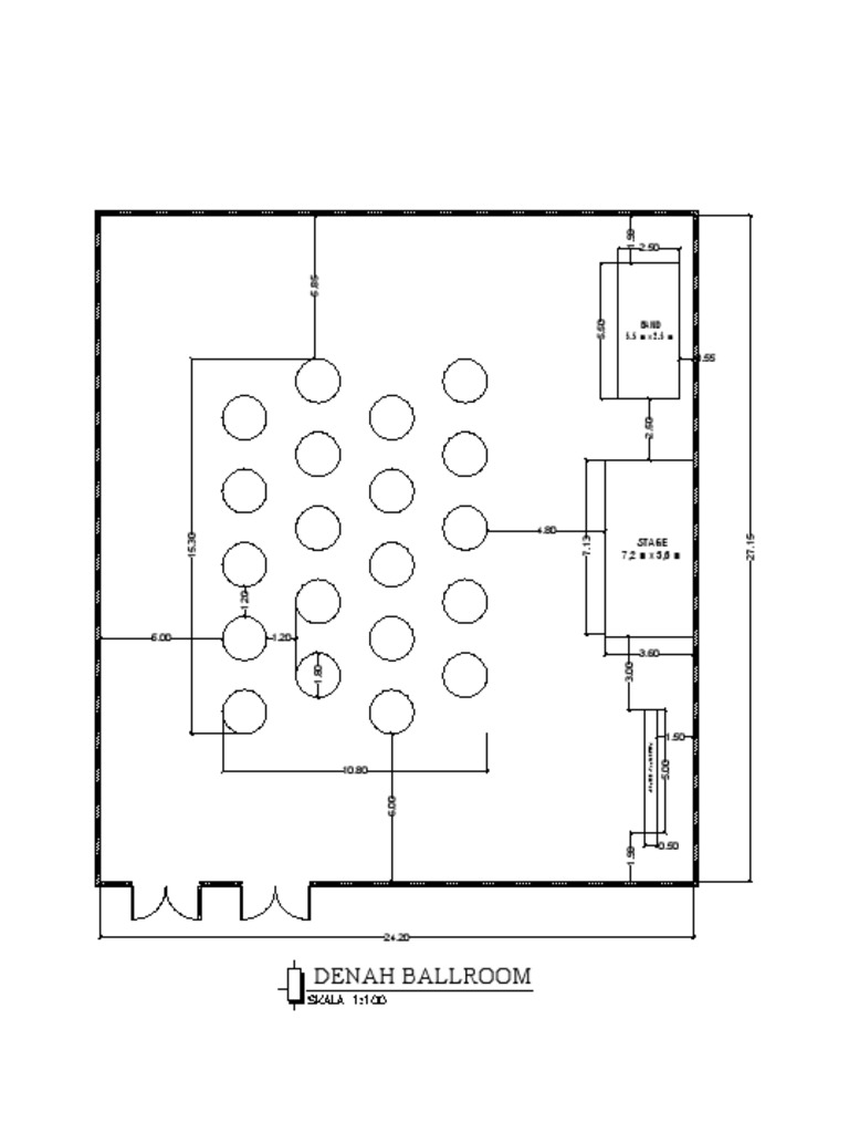 Denah Ballroom V0 | PDF