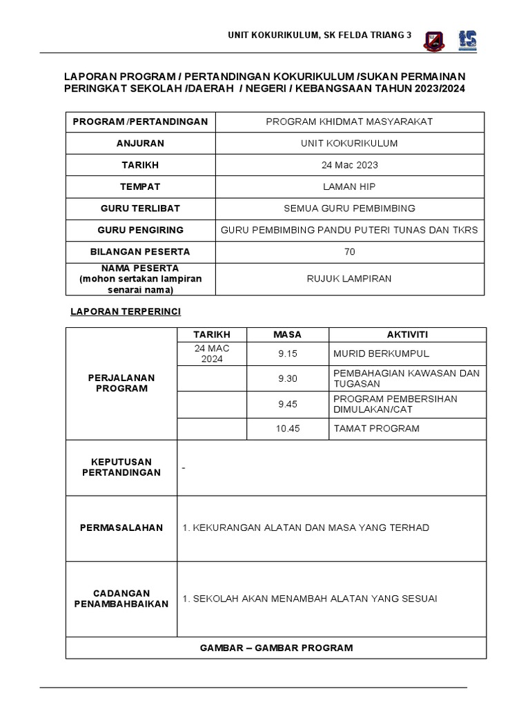 Laporan Koku 2023 | PDF