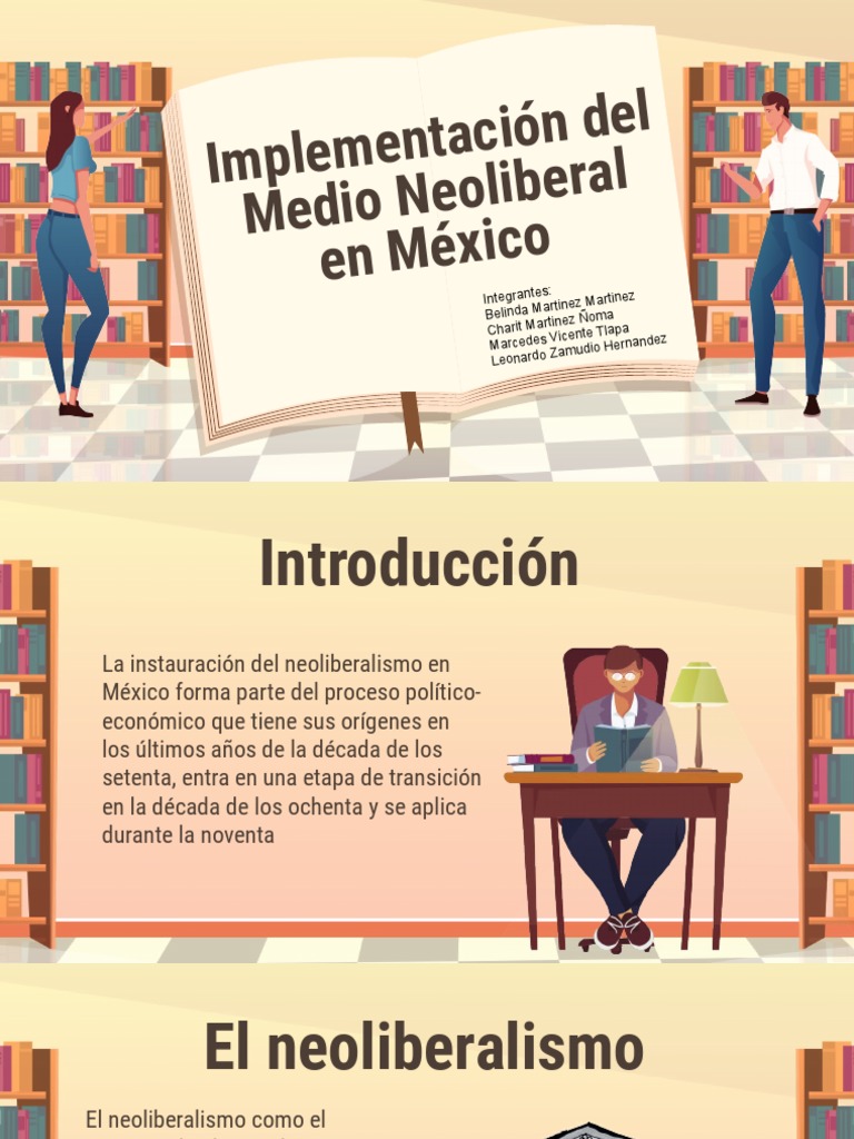Implementación Del Medio Neoliberal en México | PDF | Neoliberalismo ...