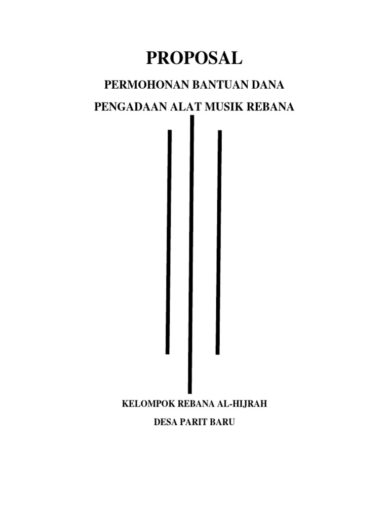 Proposal Rebana Ok | PDF