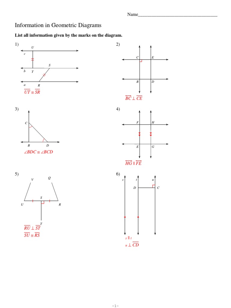 Angle Relationships and Calculations | PDF