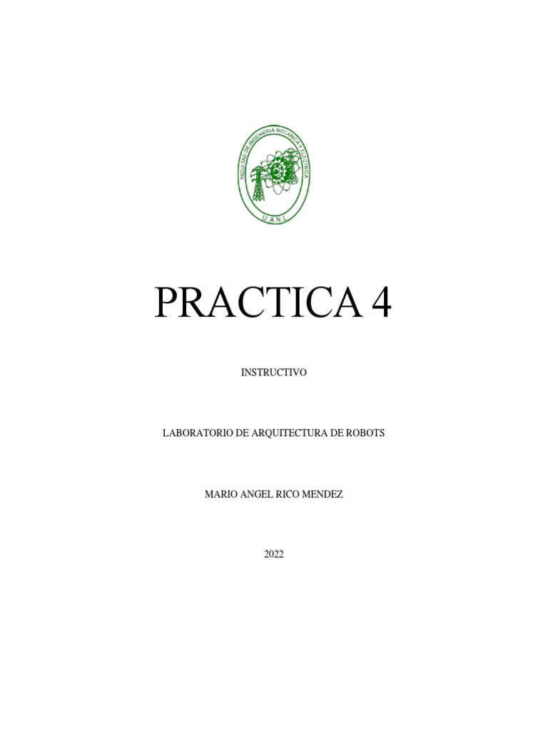 Practica - 4 - Lab - Ad2022 1 | PDF | Variable (informática) | Robot